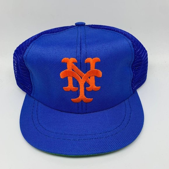 MLB | Accessories | Vintage New York Mets Mlb Trucker Hat Snapback Cap ...